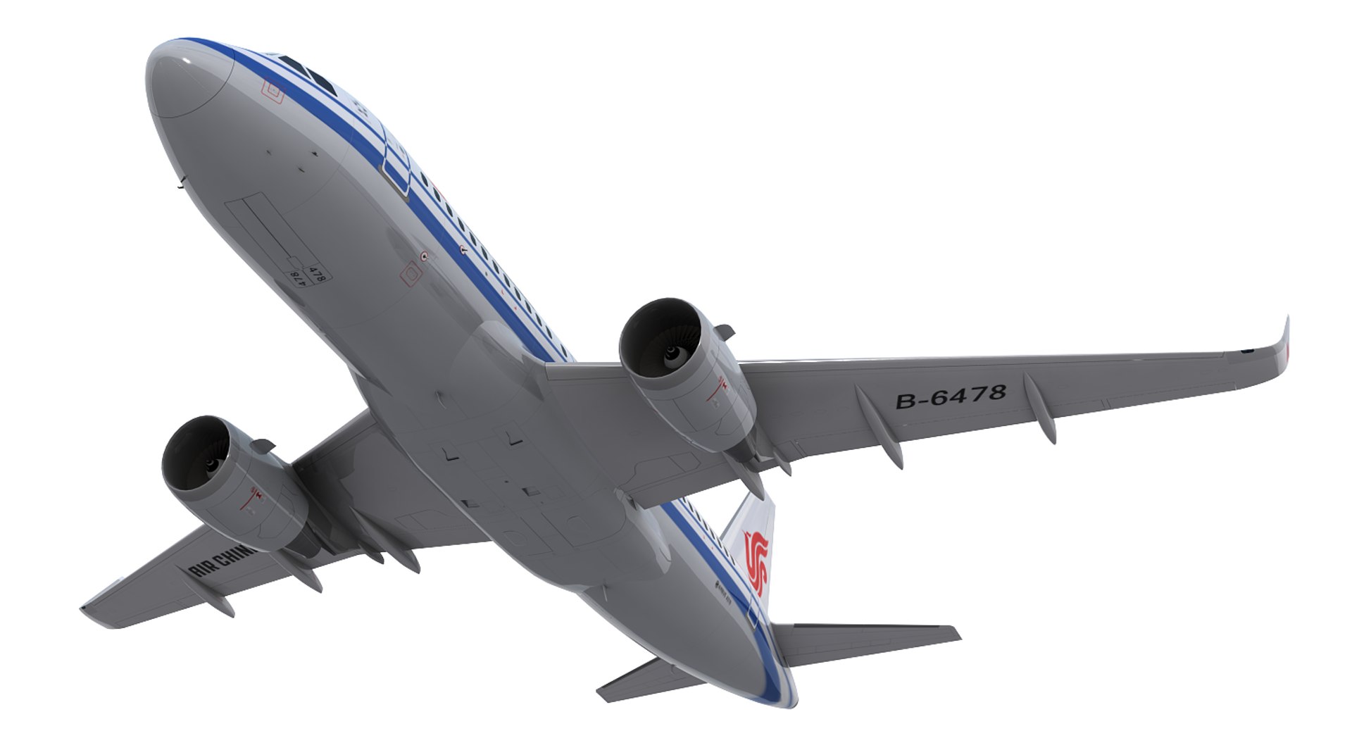 3D A319 Air China Model - TurboSquid 1187566