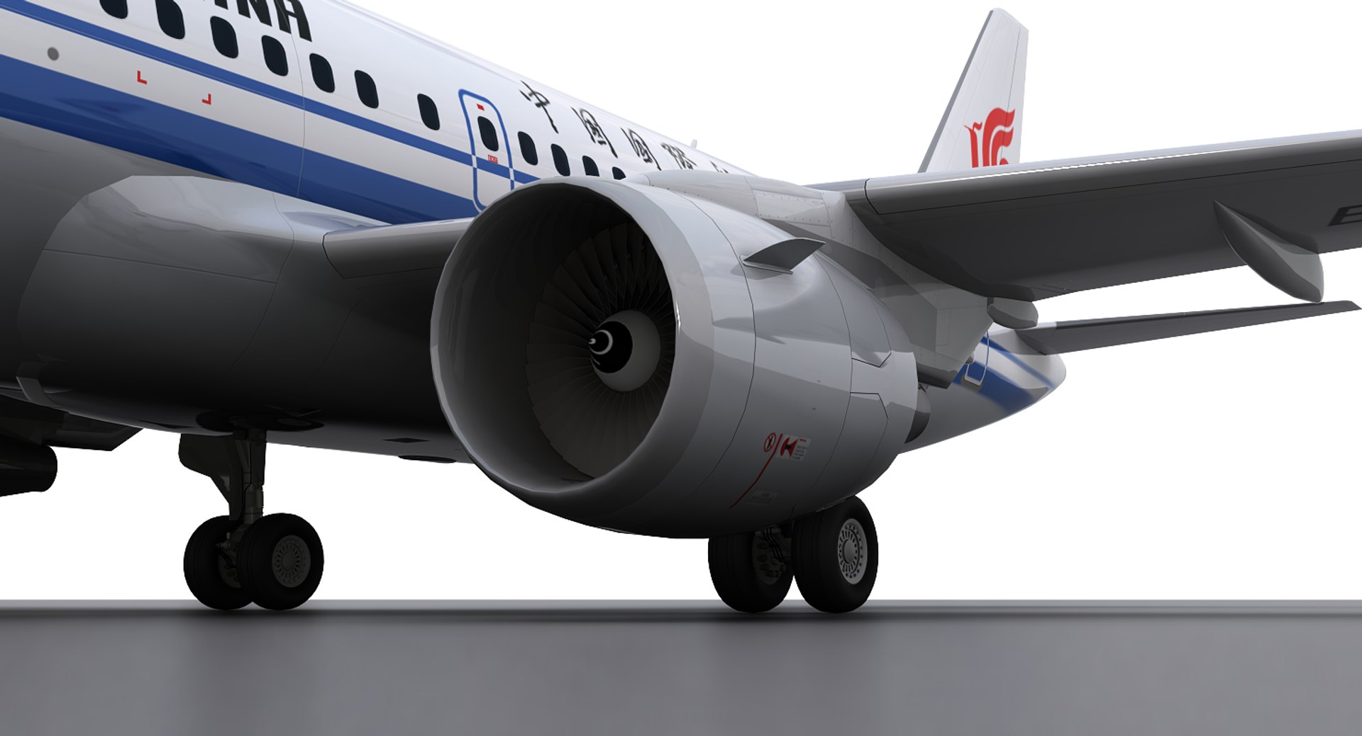 3D A319 Air China Model - TurboSquid 1187566