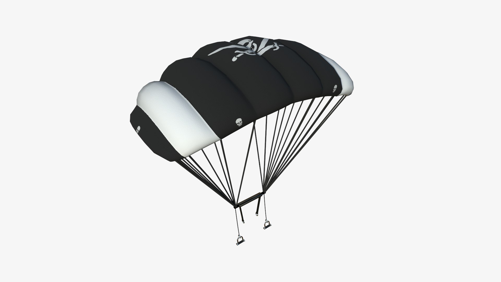 Parachute A05 Pirate - Character Accessories Design 3D - TurboSquid 2027664