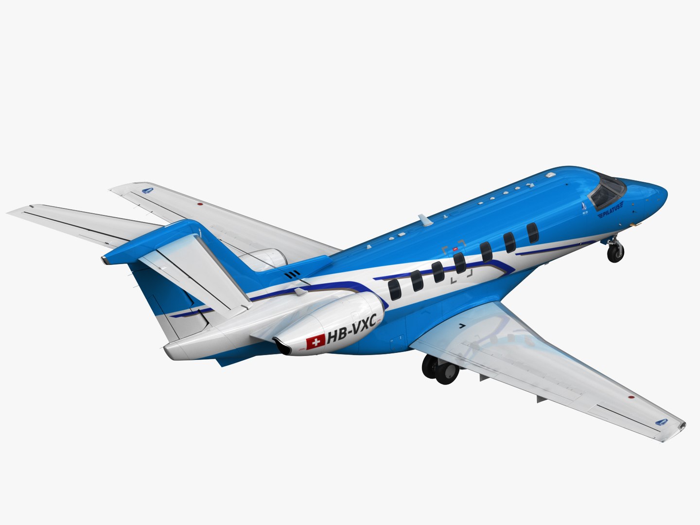 3D pilatus pc-24 pc model - TurboSquid 1325071