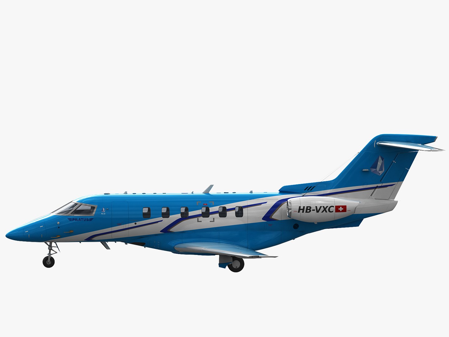 3D pilatus pc-24 pc model - TurboSquid 1325071