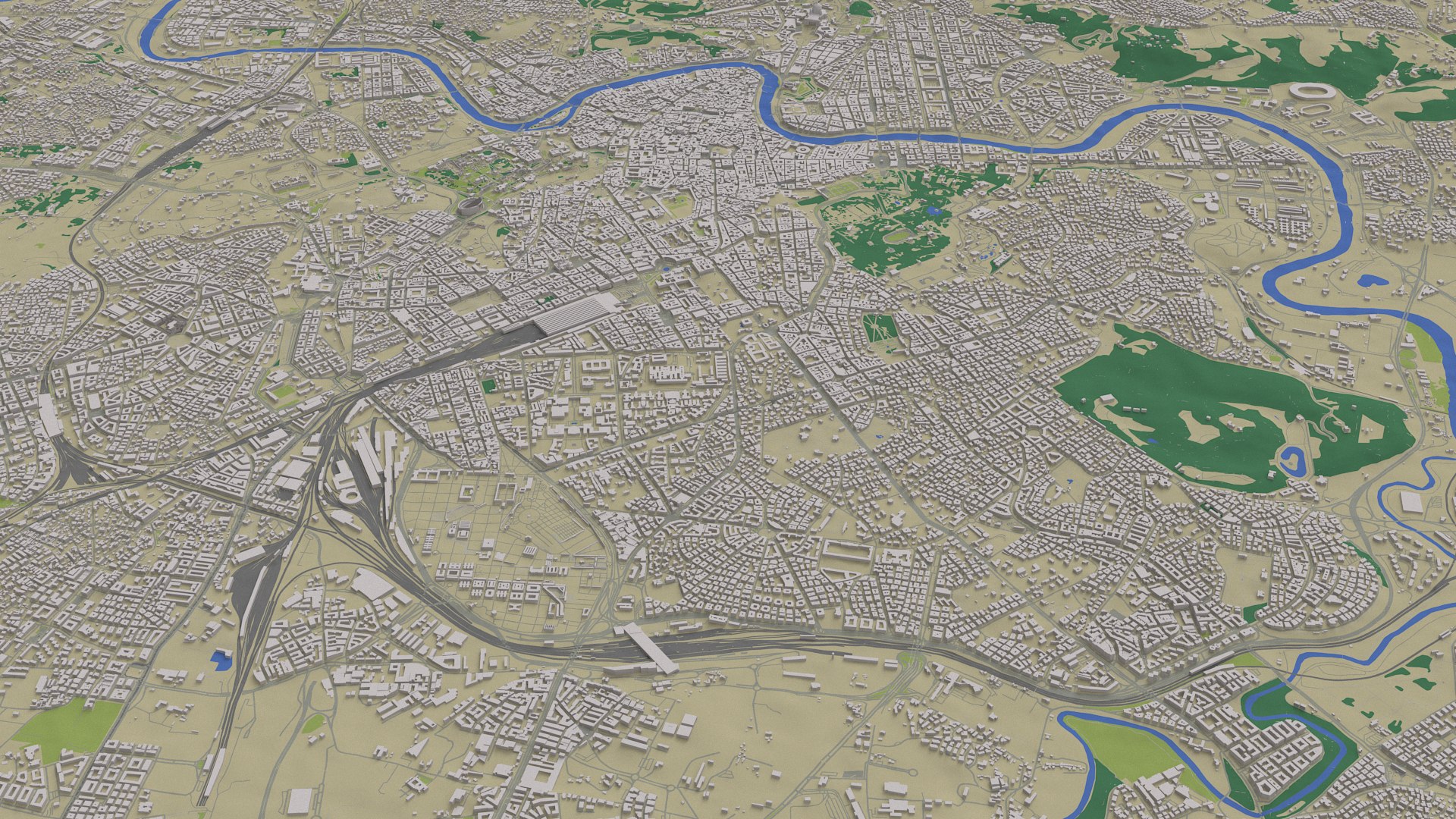 3D Rome Italy - TurboSquid 1513385