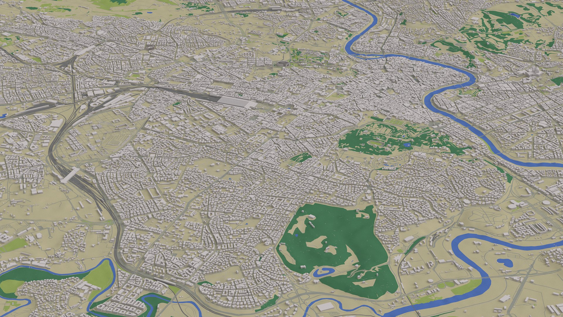 3D Rome Italy - TurboSquid 1513385