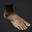 3d Model Realistic Male Foot