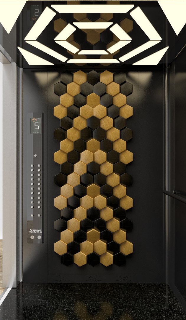 Honeycomb Elevator Model - TurboSquid 1593796