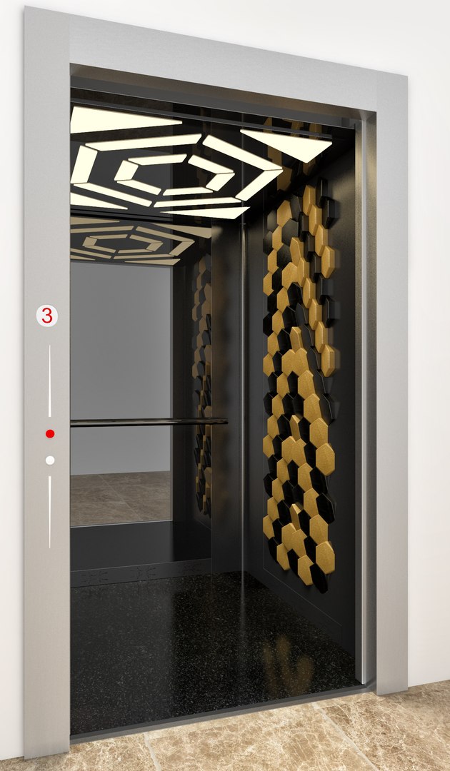Honeycomb Elevator Model - TurboSquid 1593796