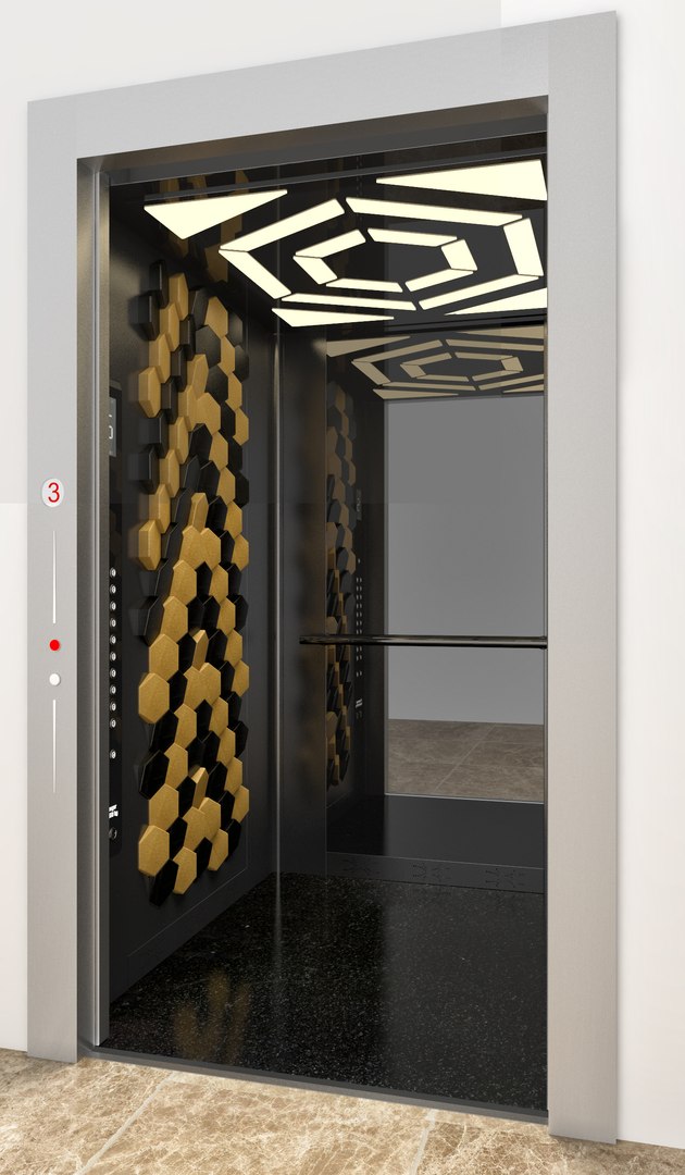 Honeycomb Elevator Model - TurboSquid 1593796