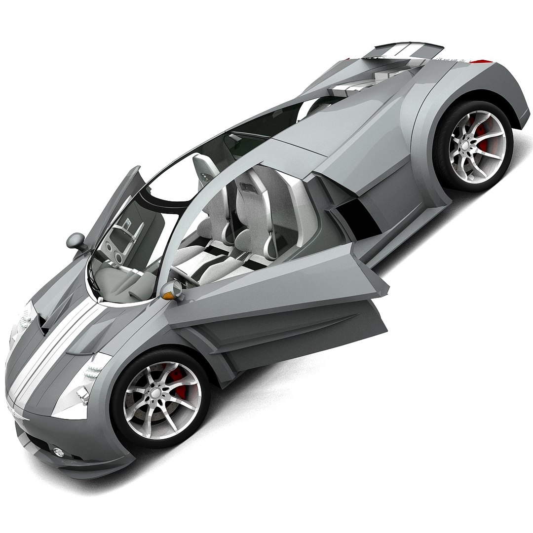 Chrysler 4-12 3d Model