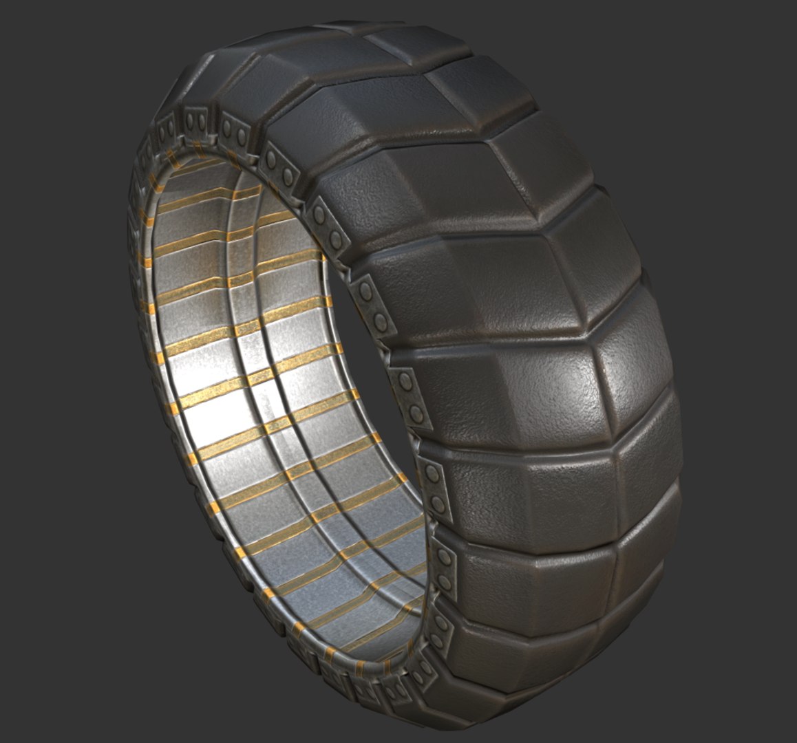 Futuristic Tire Basic 3d 3ds
