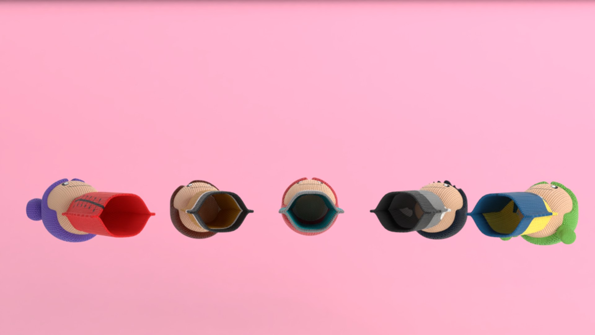 3D Finger Puppets Model - TurboSquid 1598146