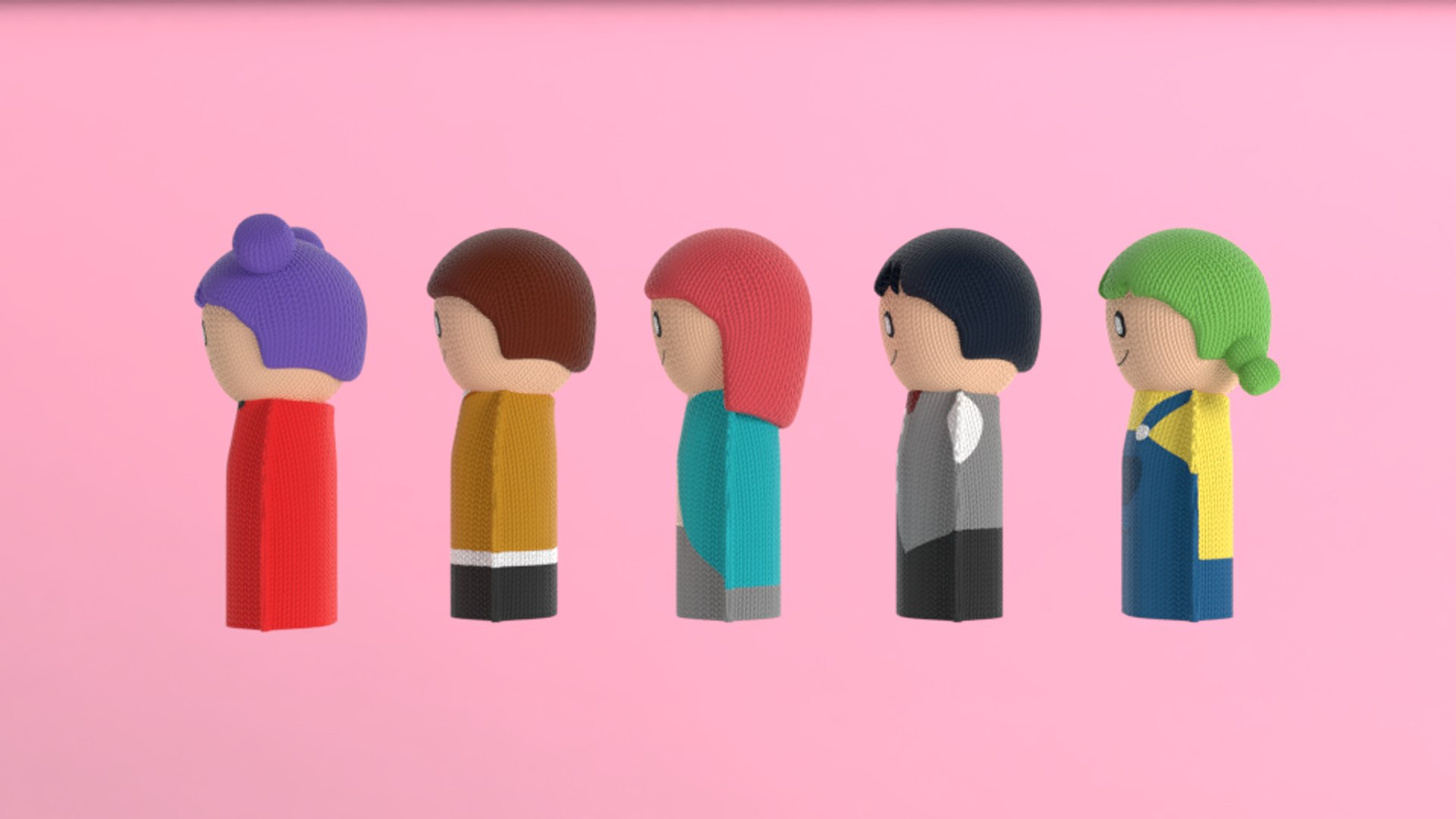 3D Finger Puppets Model - TurboSquid 1598146