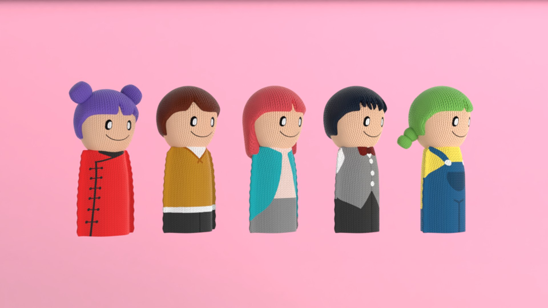 3D Finger Puppets Model - TurboSquid 1598146