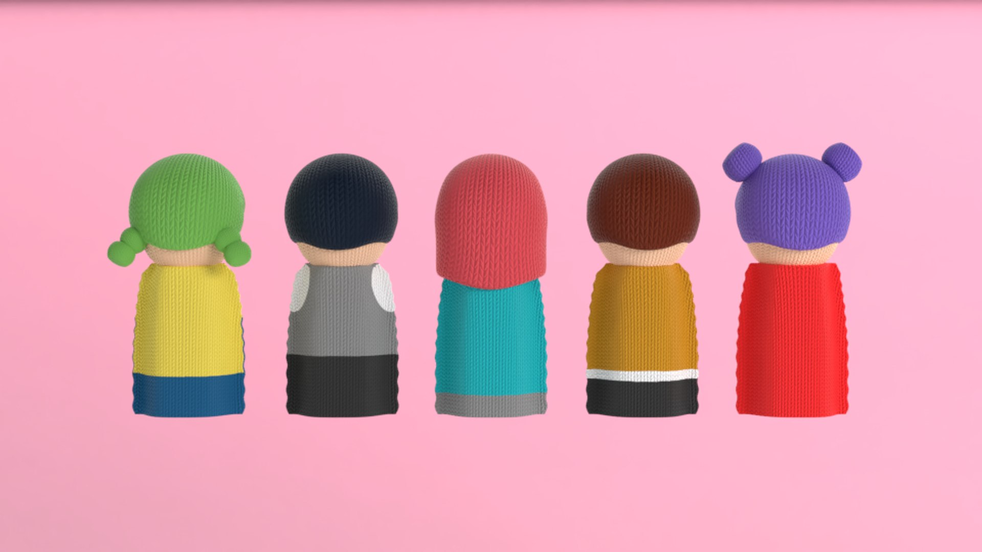 3D Finger Puppets Model - TurboSquid 1598146