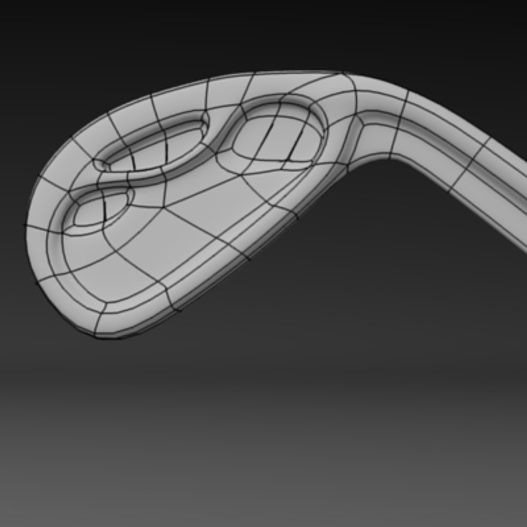 3d Model Golf Sticks