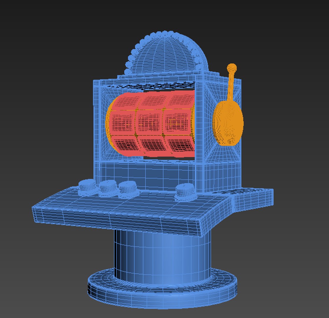 3D Model Gambling Slot Machine - TurboSquid 1850360