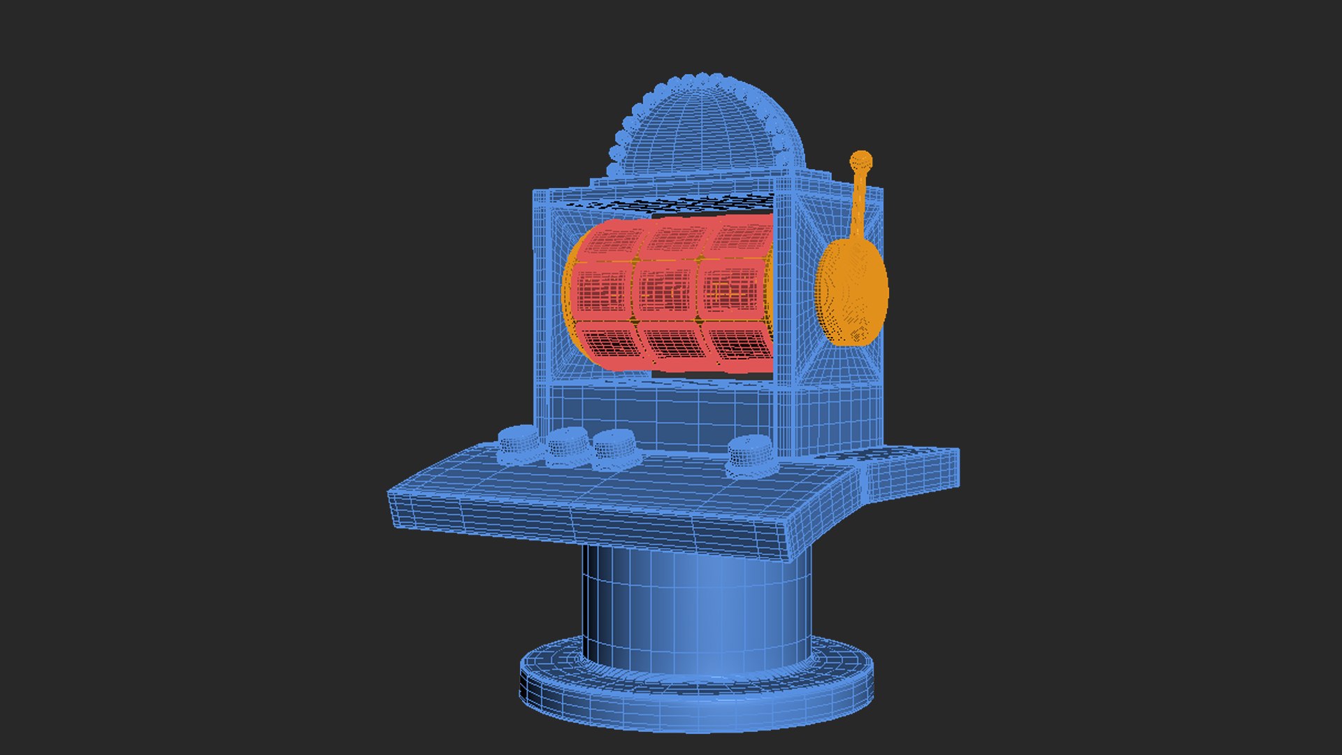 3D Model Gambling Slot Machine - TurboSquid 1850360