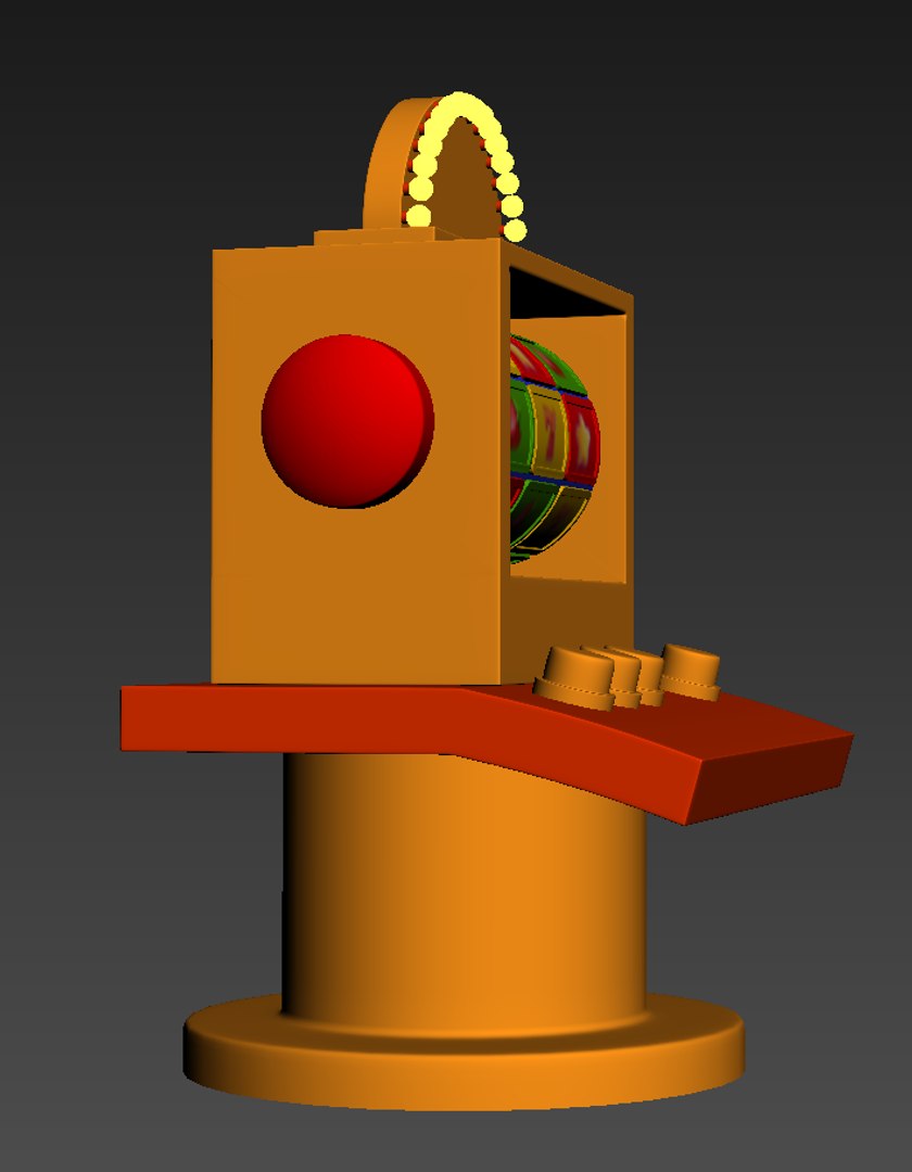 3D Model Gambling Slot Machine - TurboSquid 1850360