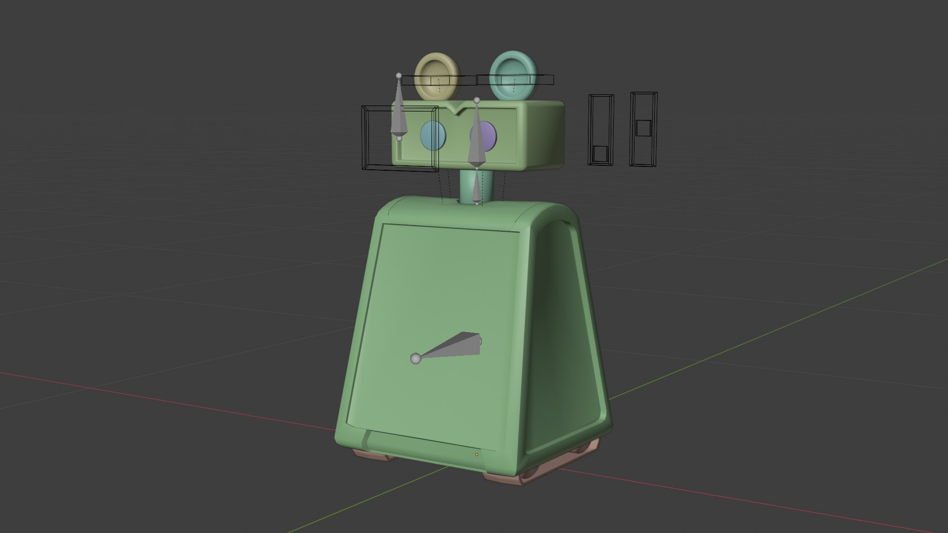 3D FNaF Caution Bot - TurboSquid 2411944