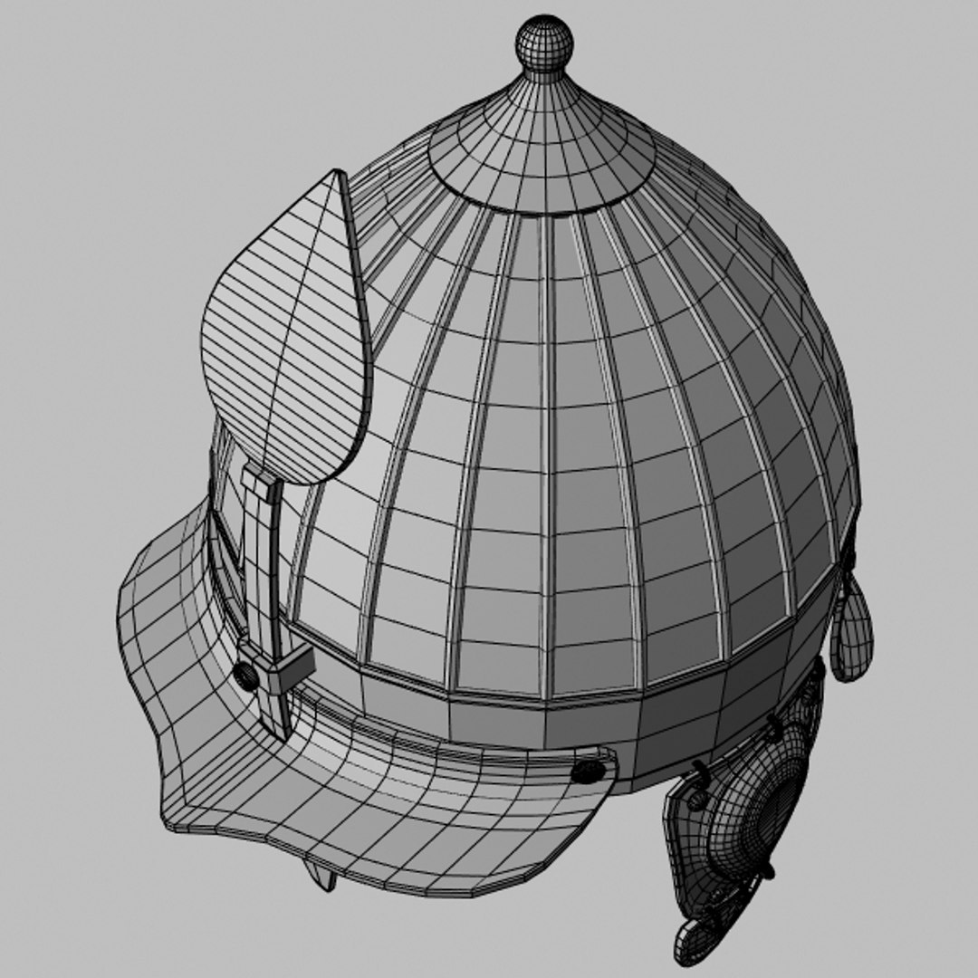 Ottoman Helmet 3d Model