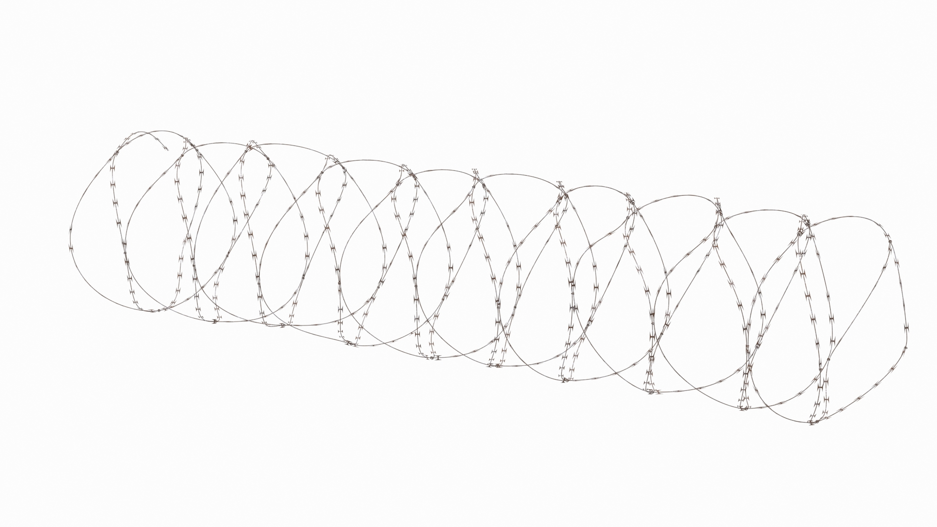 3D Model Razor Tape Coil Obstacle - TurboSquid 1713349