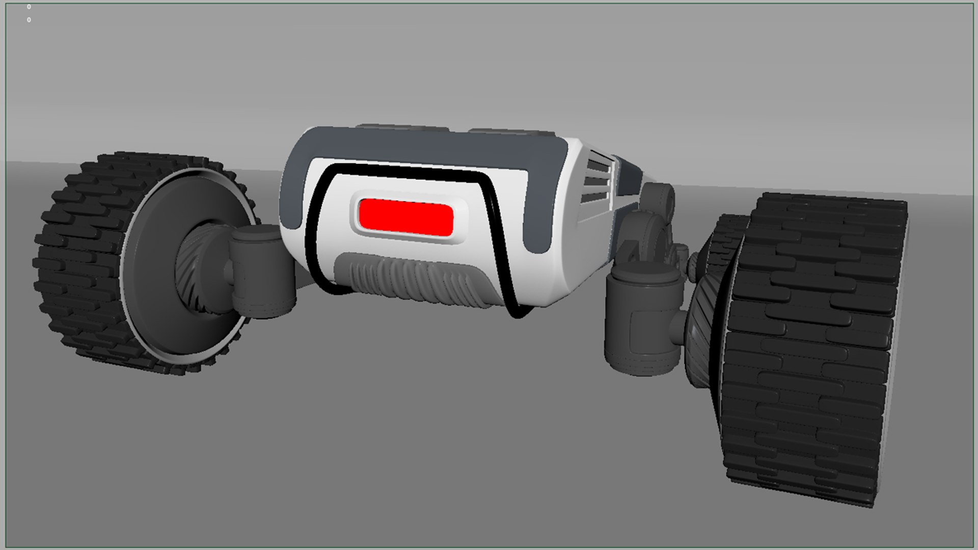 3D Model 4x4 Wheel Robot Drone - TurboSquid 1665103