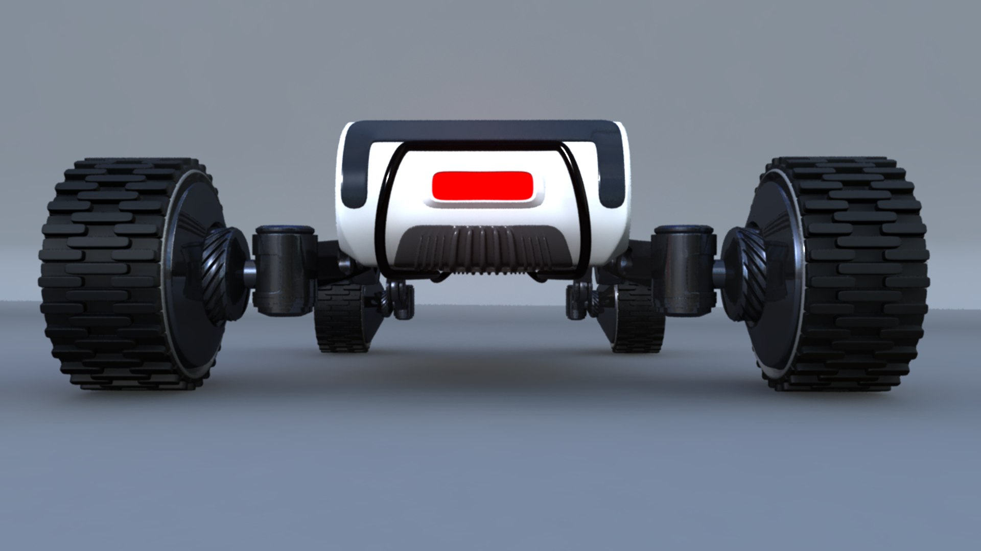 3D Model 4x4 Wheel Robot Drone - TurboSquid 1665103