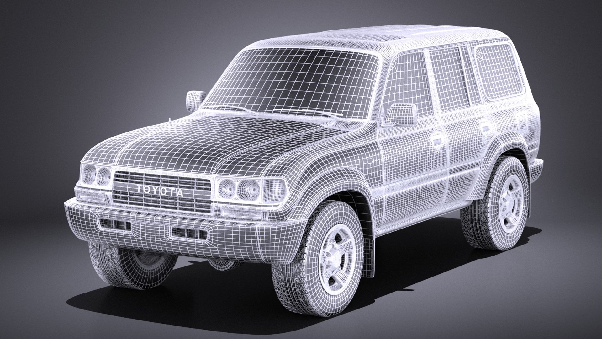 3D Toyota Land Cruiser - TurboSquid 1263349