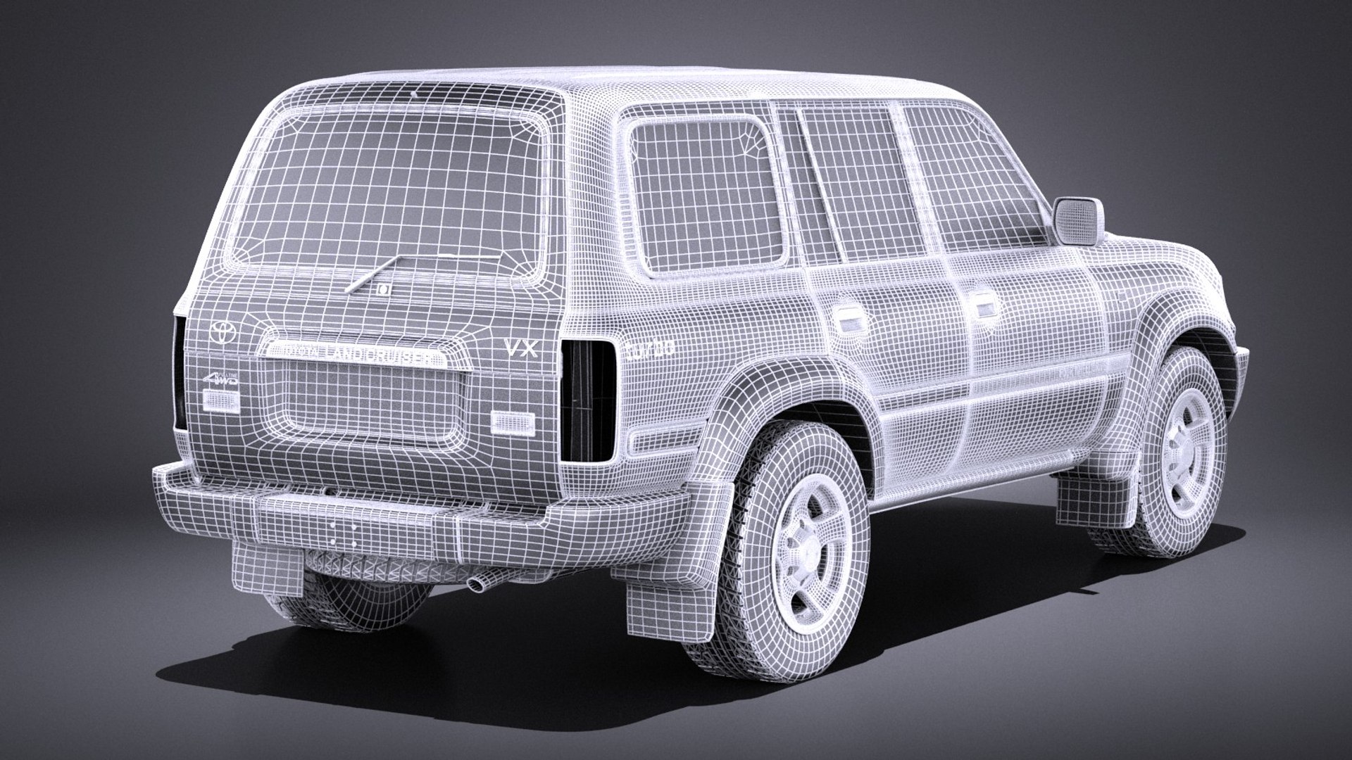 3D Toyota Land Cruiser - TurboSquid 1263349