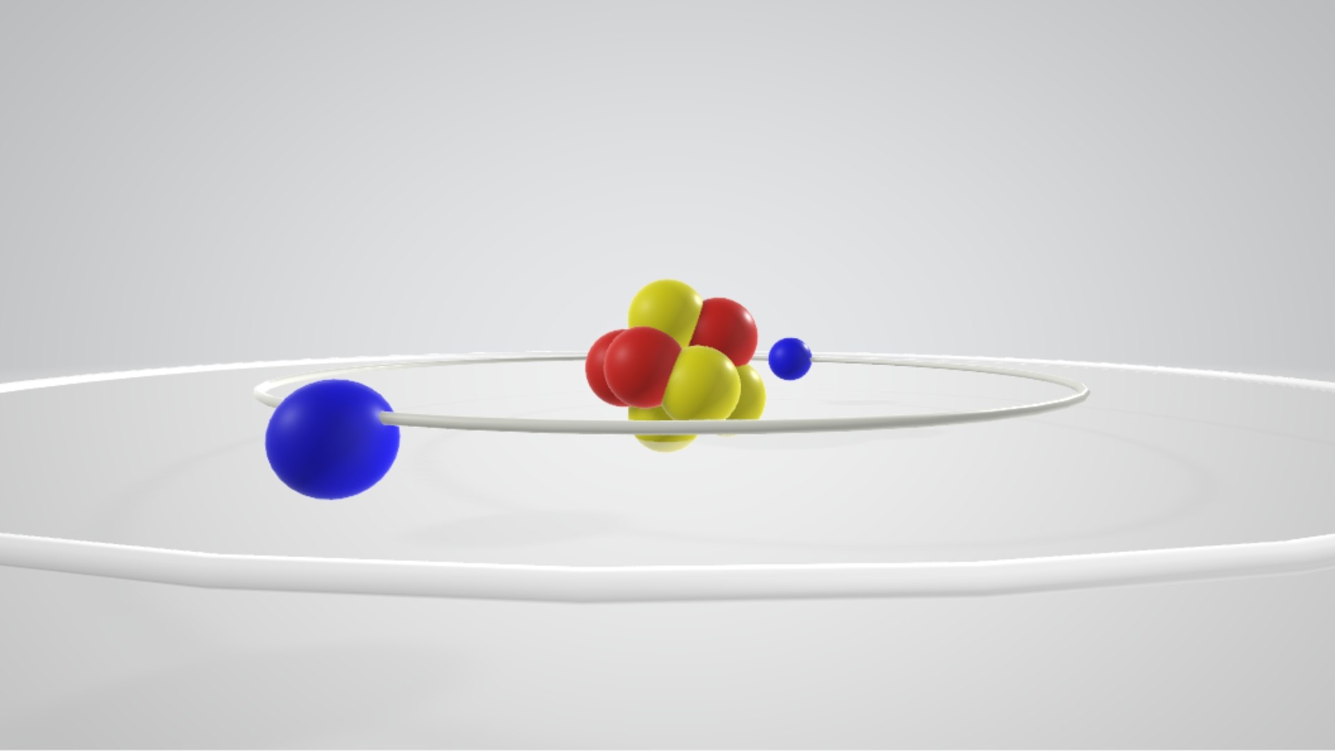 3D Model Litium Bohr Atomic Structure - TurboSquid 2347535