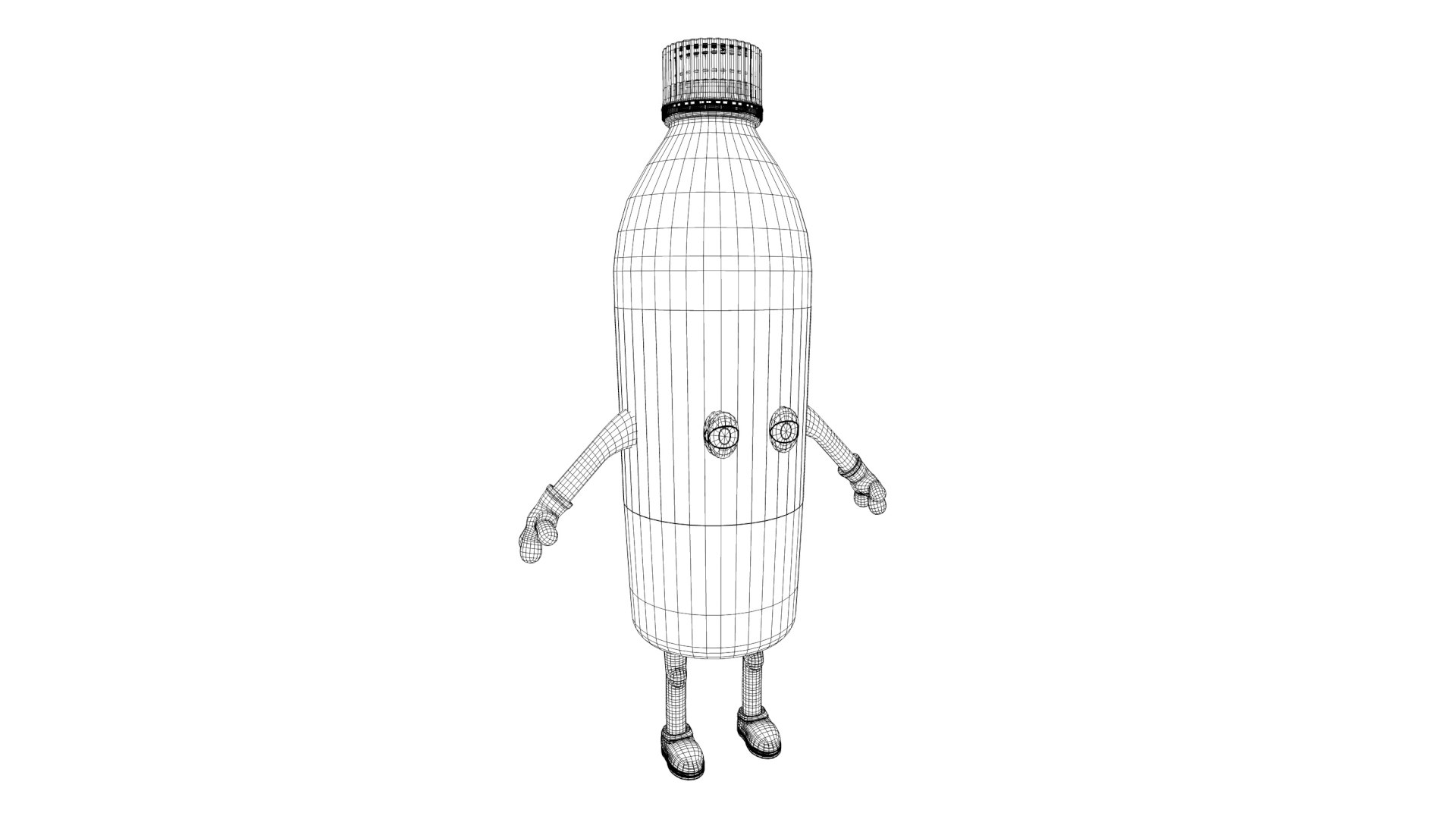 Cartoon Characters Model - TurboSquid 1826407