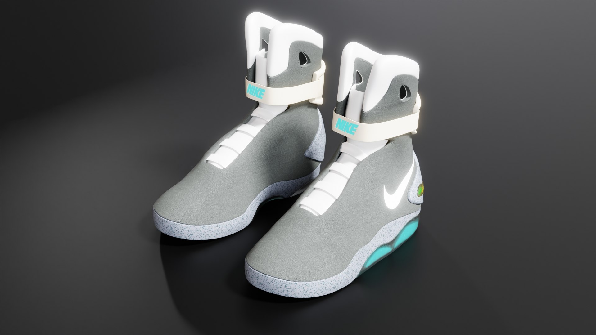 3D NIKE MAG Sneakers - TurboSquid 2295787