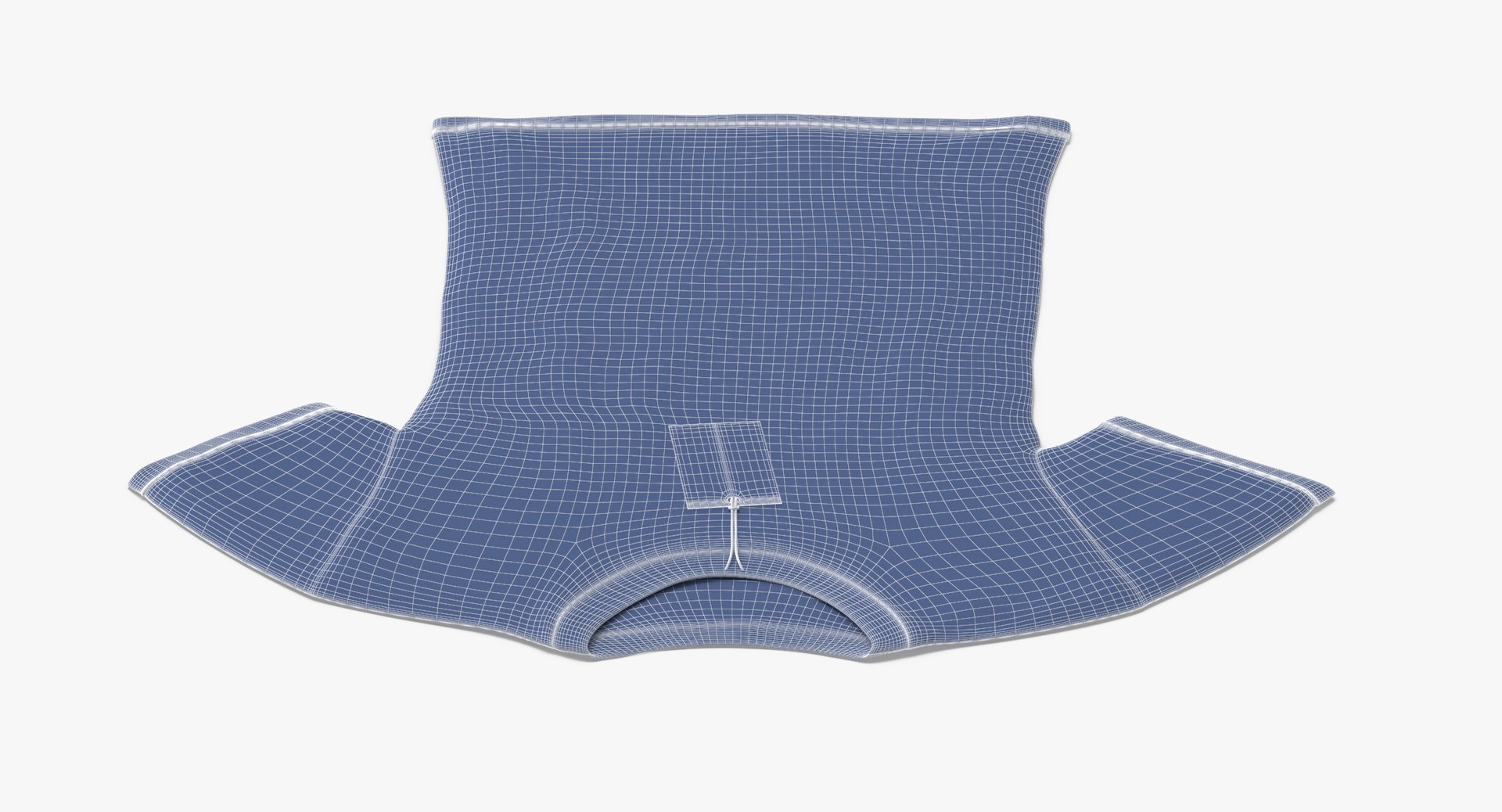 3D Female Crew Neck Laid - TurboSquid 1194343