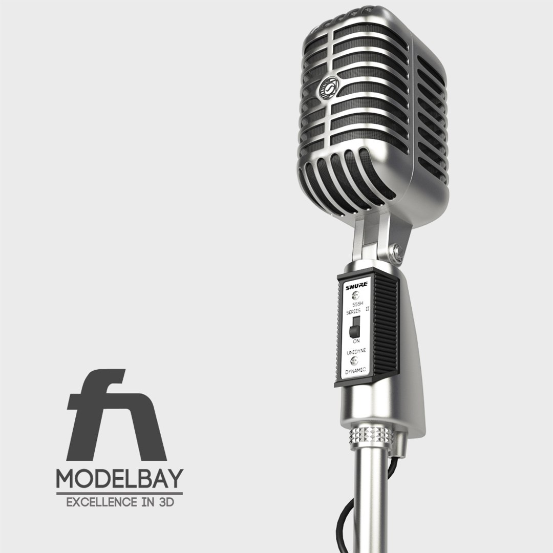 max shure 55sh microphone