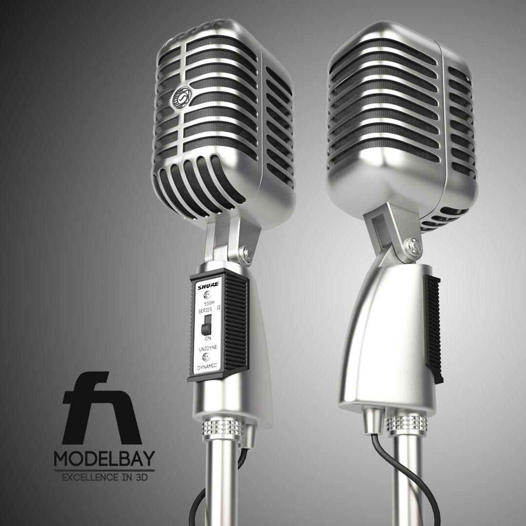 max shure 55sh microphone