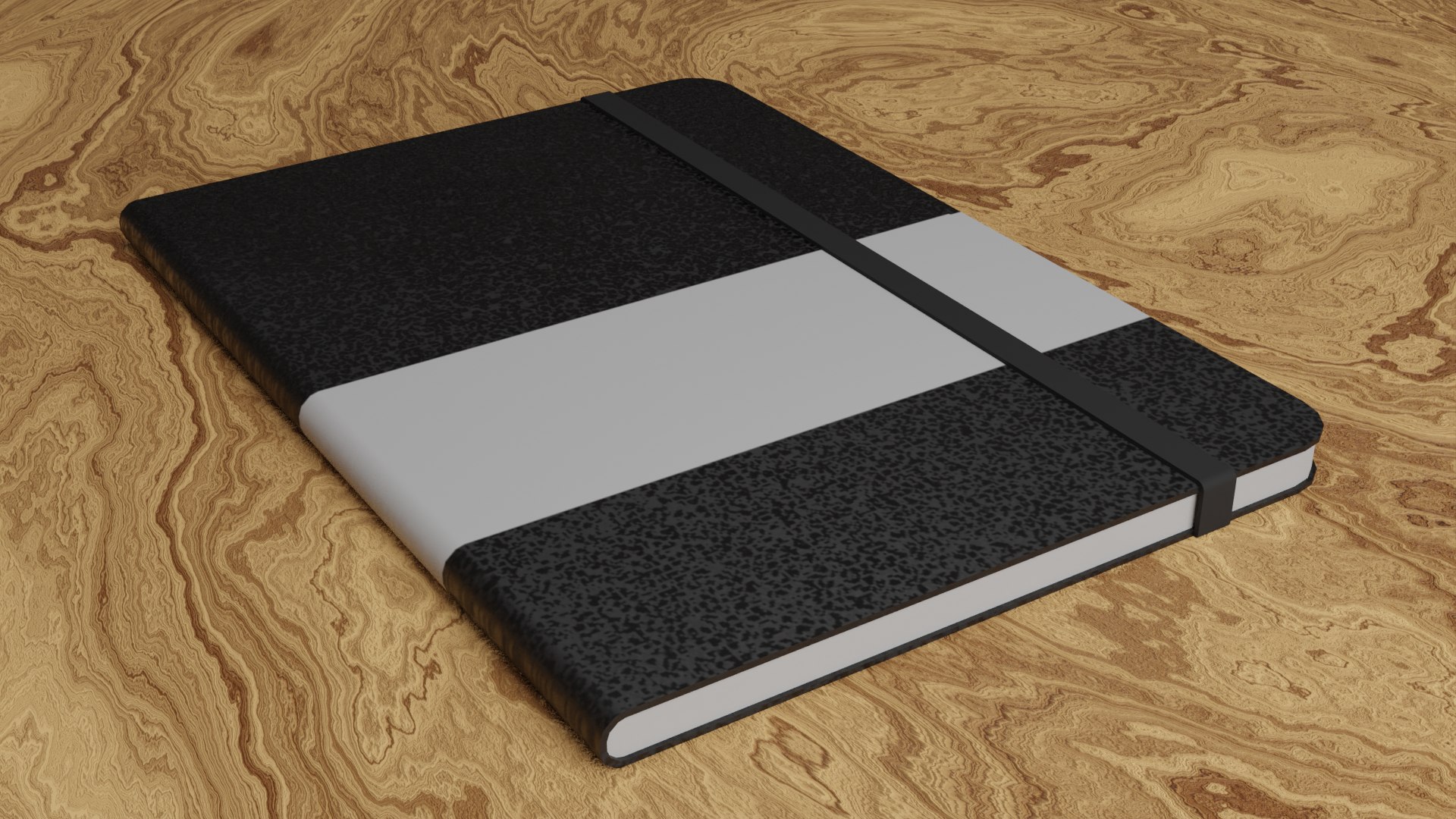 Notebook With Strap 3D - TurboSquid 2044510