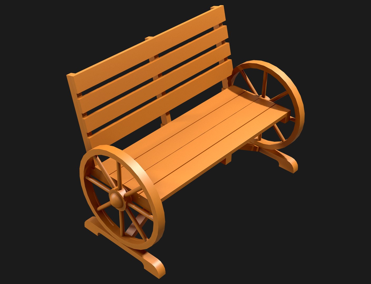 3D Model Garden Bench 1 - TurboSquid 2306943