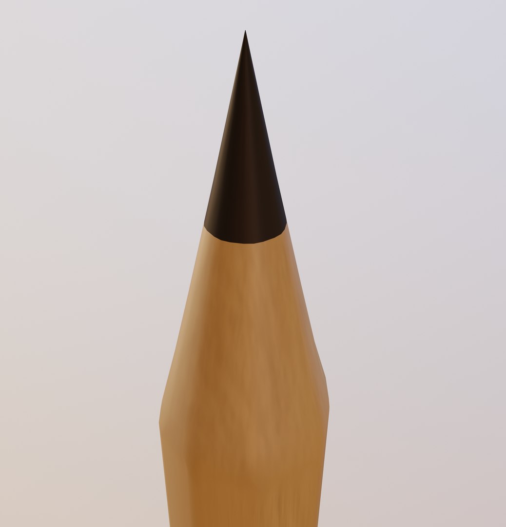 3D pencil wood model - TurboSquid 1479891