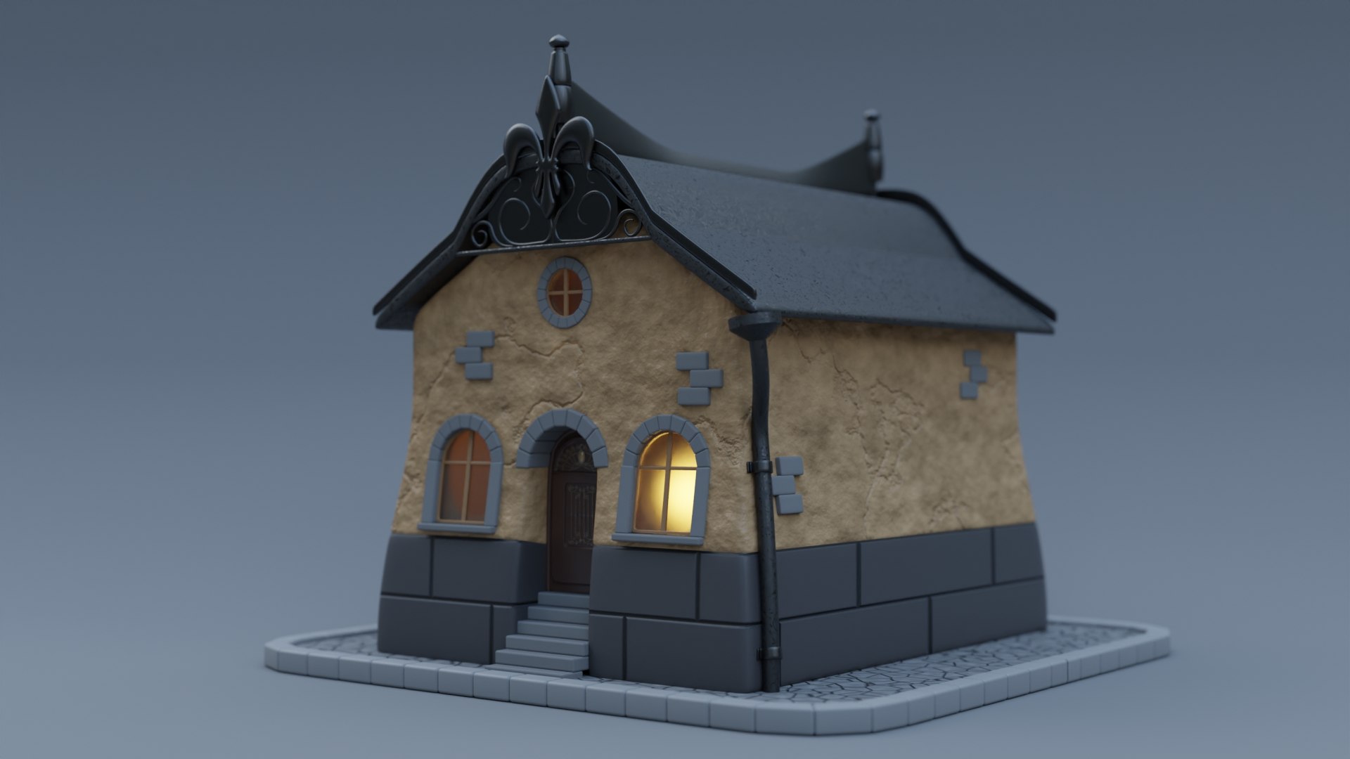 Old House 3D Model - TurboSquid 2097529