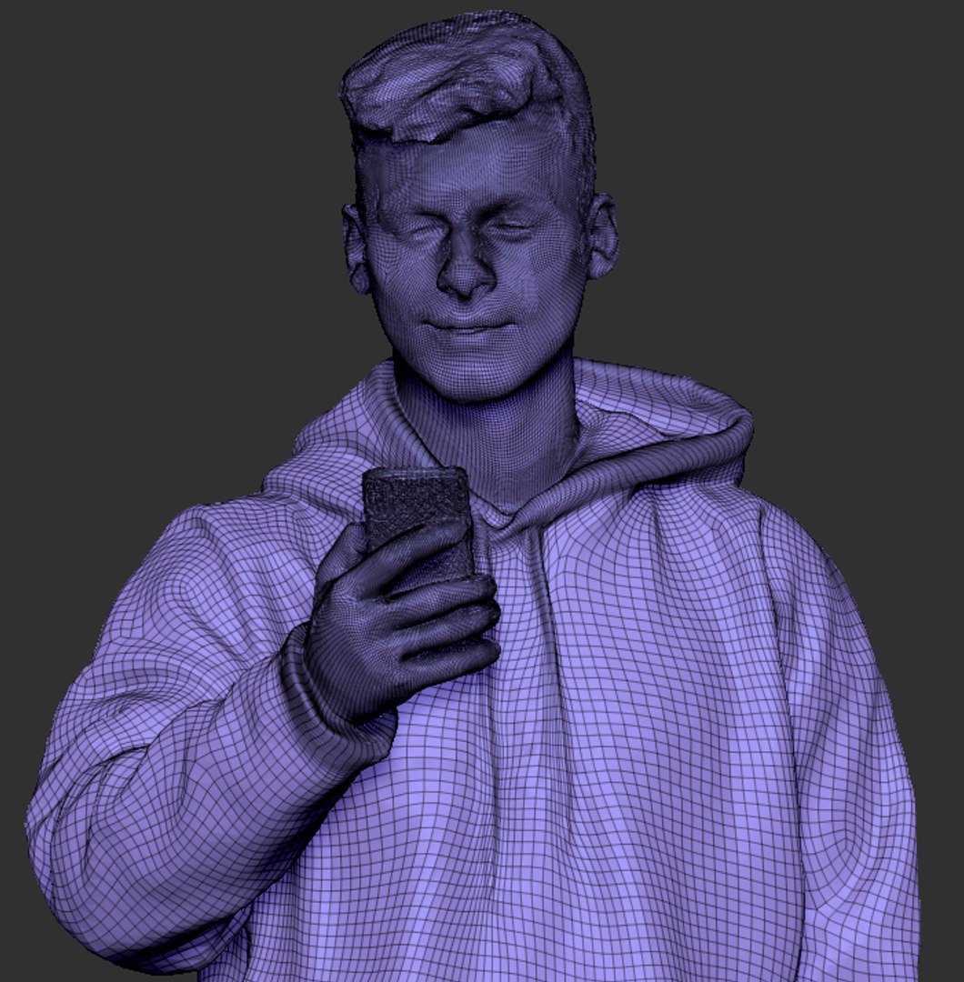 Photogrammetry human handsome man character 3D - TurboSquid 1670242