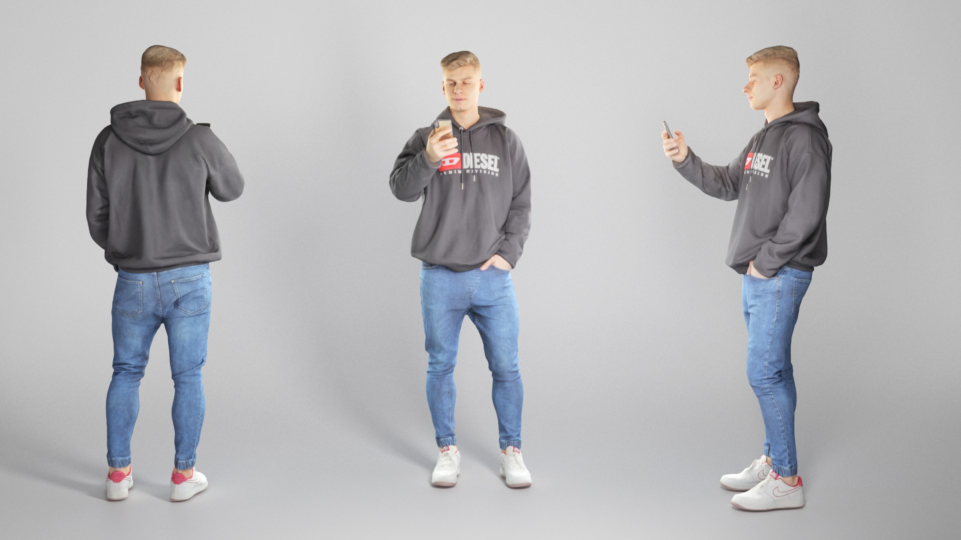 Photogrammetry human handsome man character 3D - TurboSquid 1670242