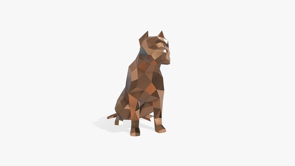 modelo 3d pitbull - TurboSquid 1848410