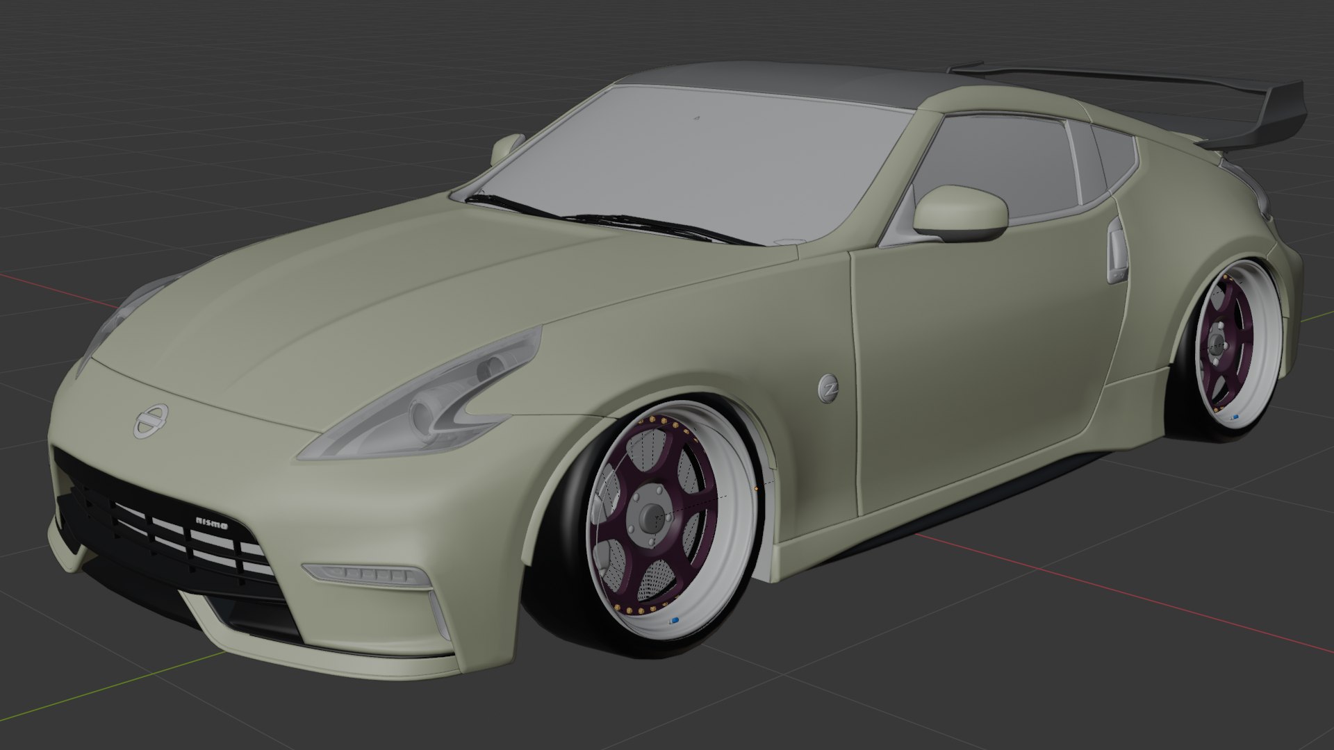 NISSAN 370Z 3D Model - TurboSquid 2367737