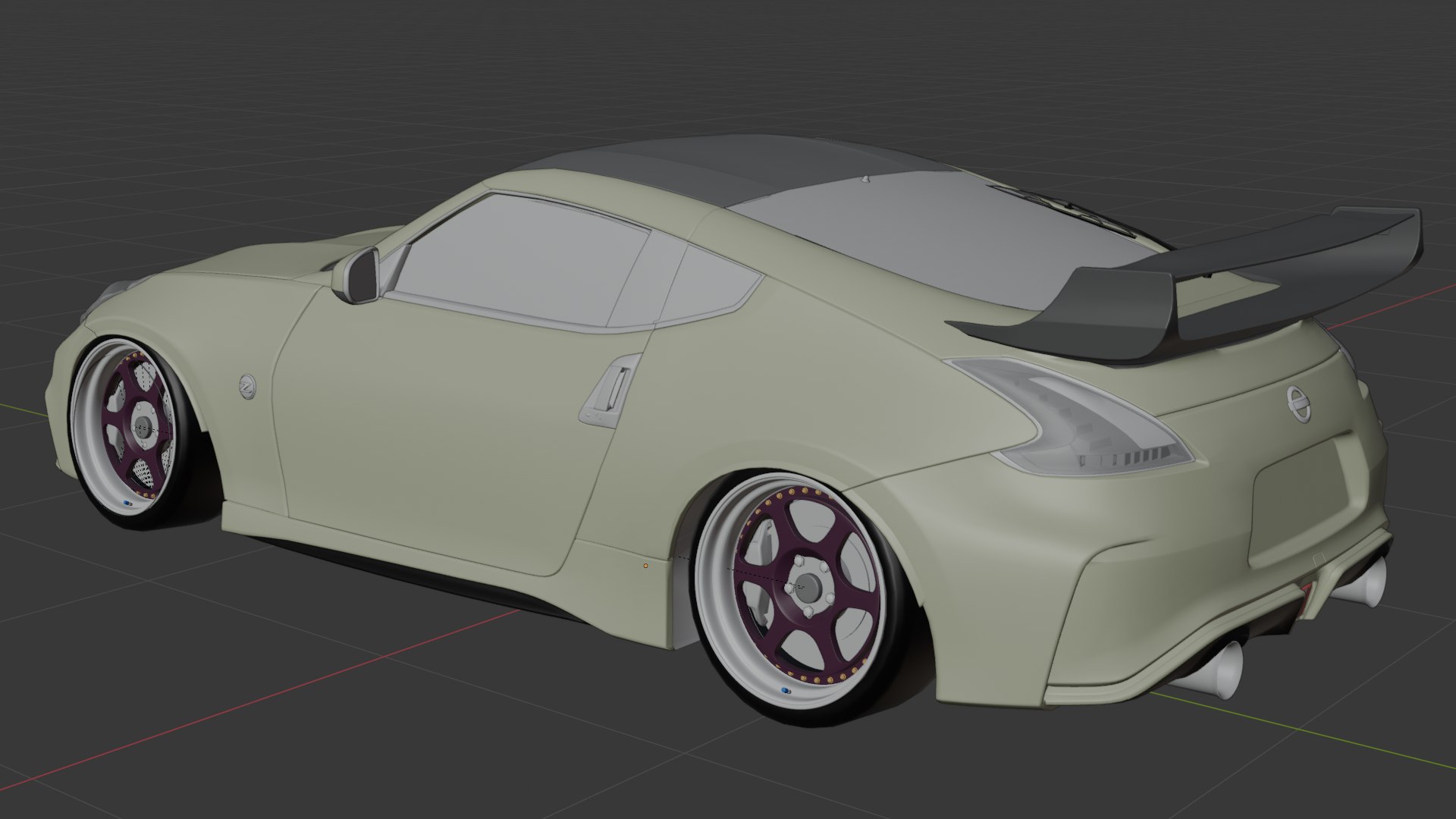 NISSAN 370Z 3D Model - TurboSquid 2367737