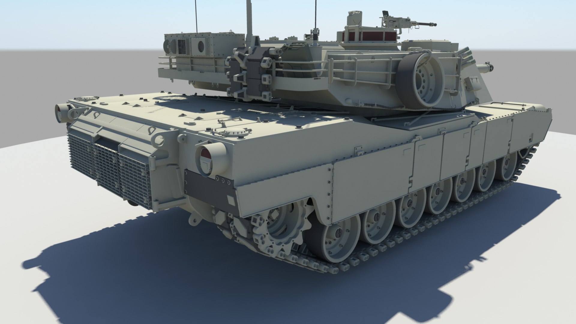 3d Model Of Machine Gun