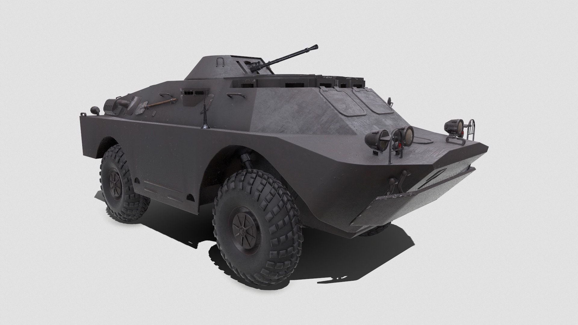 Brdm-2 Brdm 3D Model - TurboSquid 1593538