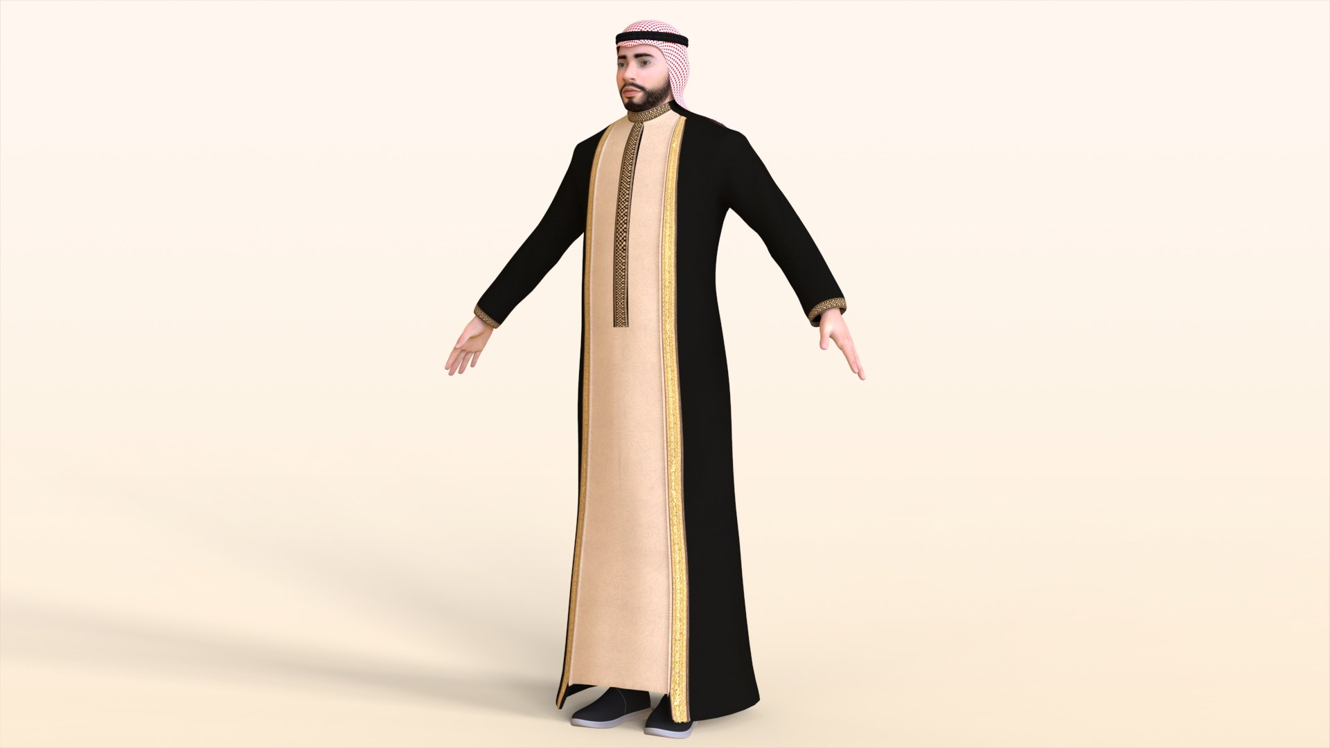 Emirati Man 3D Model - TurboSquid 2240729