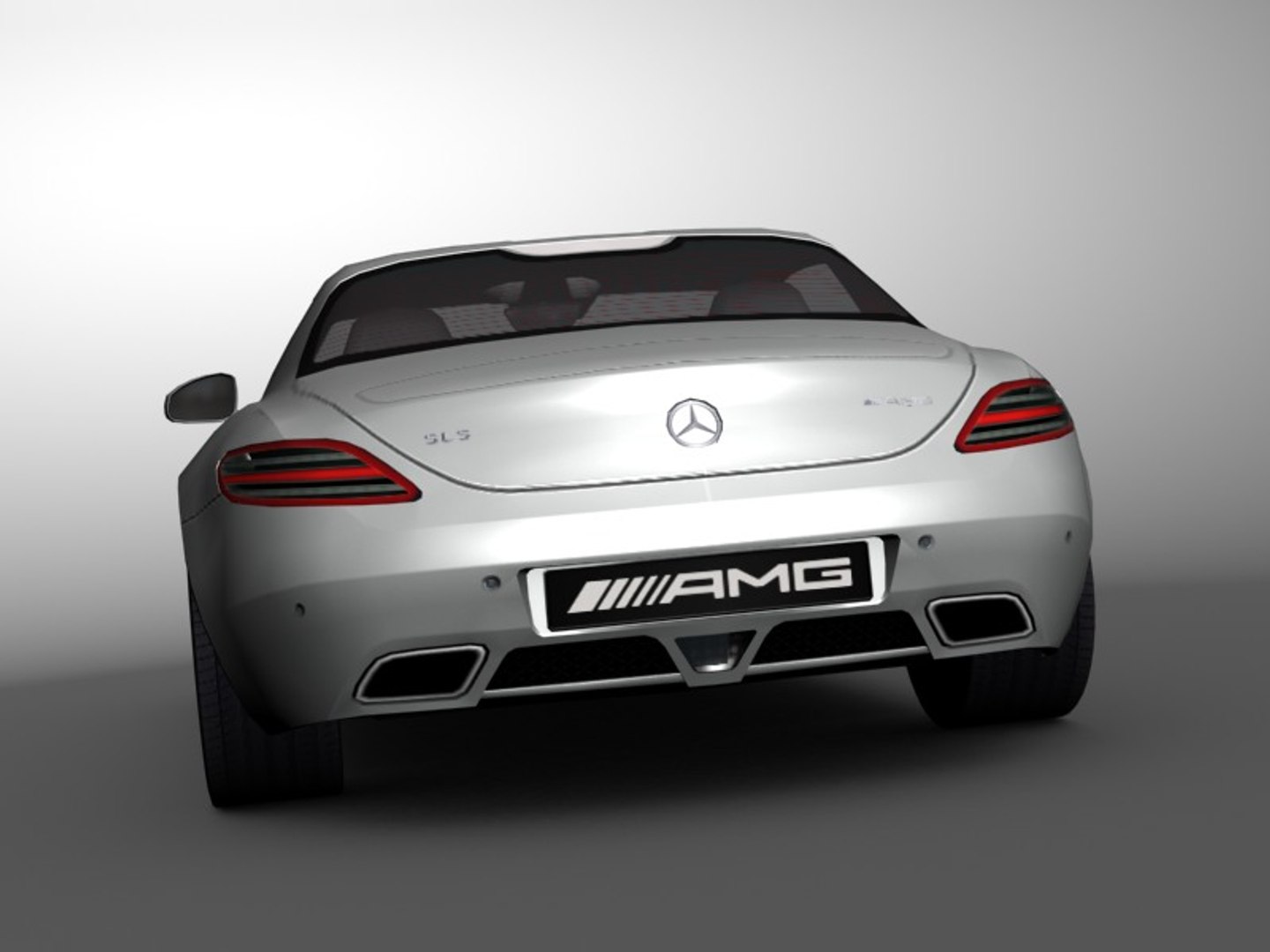 Mercedes Benz Sls Amg 3d Model