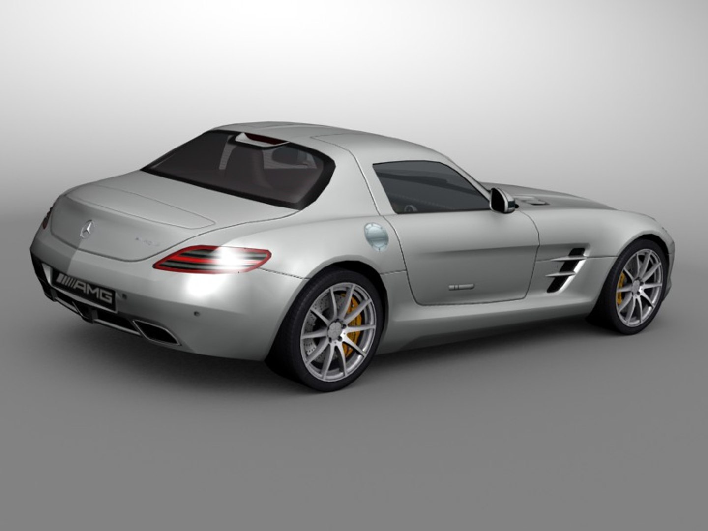 Mercedes Benz Sls Amg 3d Model