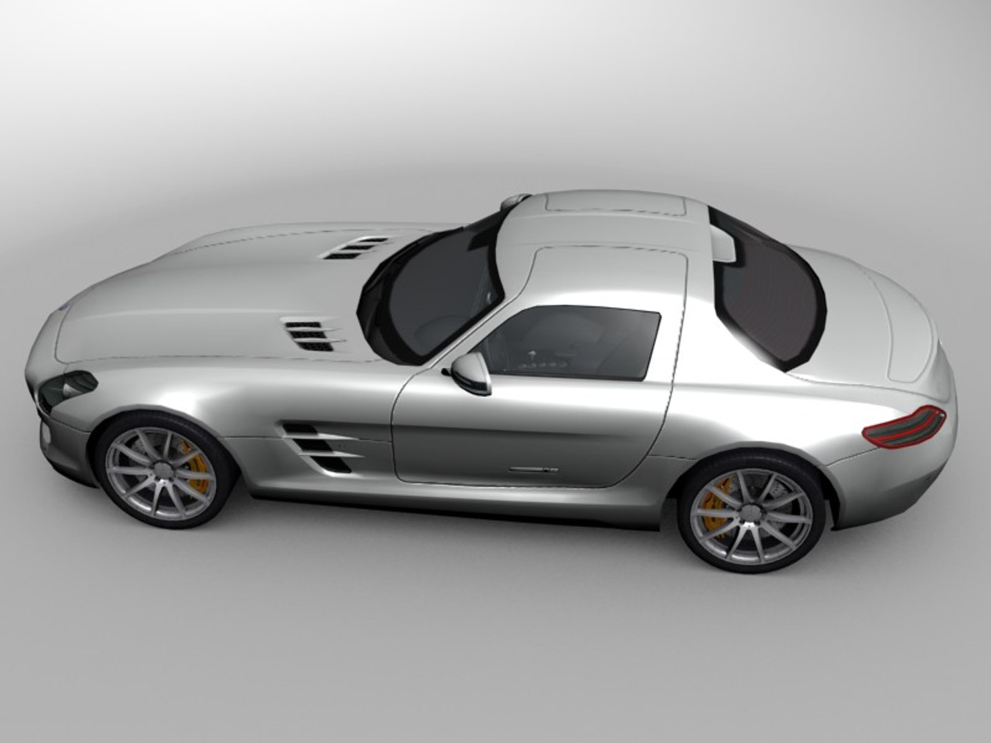 Mercedes Benz Sls Amg 3d Model