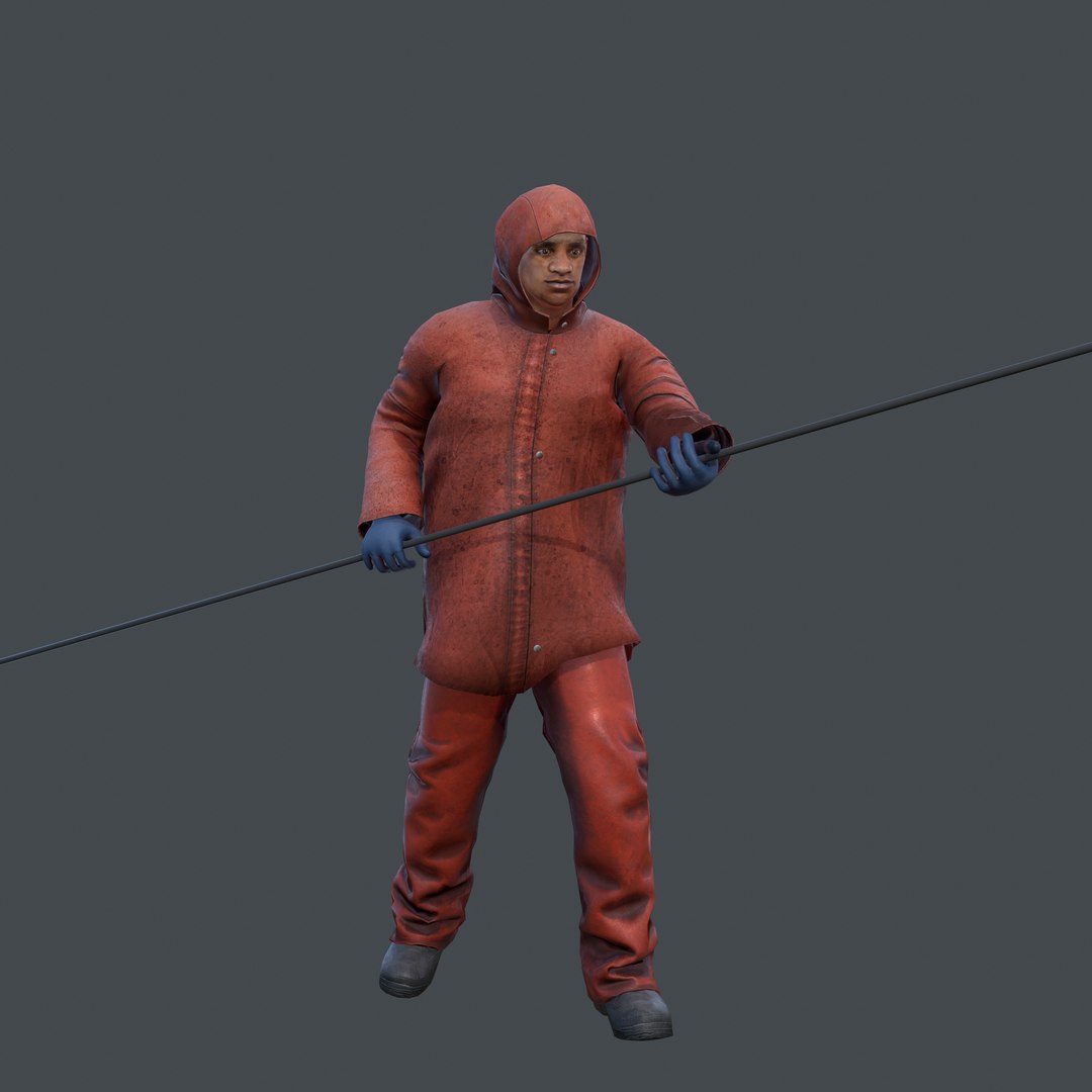 3D Model Fisherman Commercial - TurboSquid 1315447
